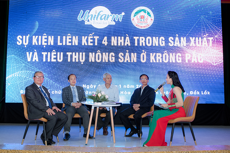 Sự kiện liên kết 4 nhà trong sản xuất và tiêu thụ nông sản ở Krông Pắc ...