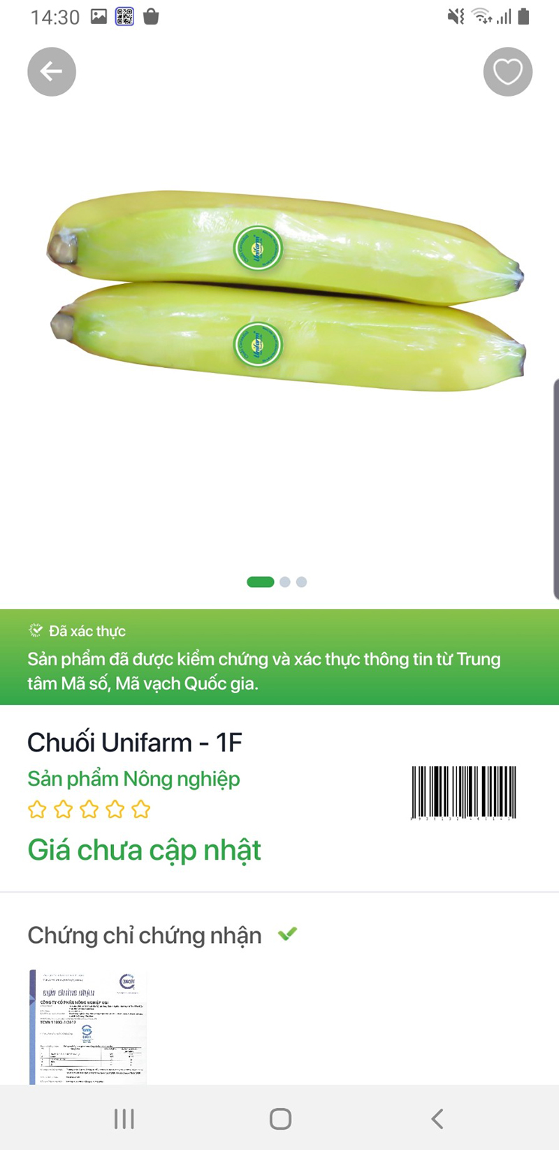 Xác thực thông tin, truy xuất nguồn gốc sản phẩm, hàng hóa, quan trọng ...